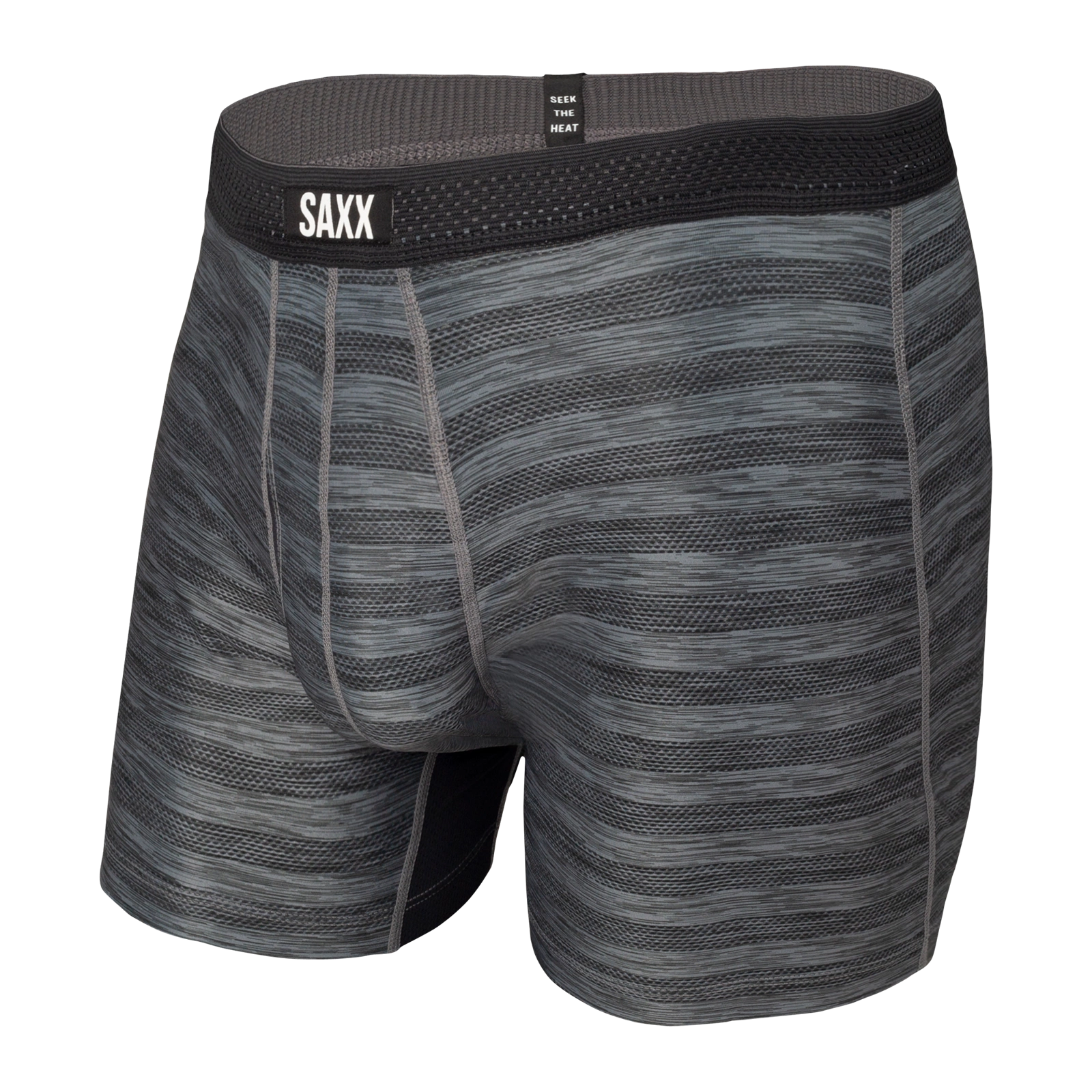 Bokserki męskie chłodzące / sportowe z rozporkiem SAXX HOT SHOT Boxer ...